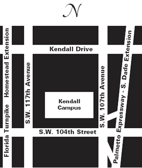 Miami Dade Kendall Campus Map - Map